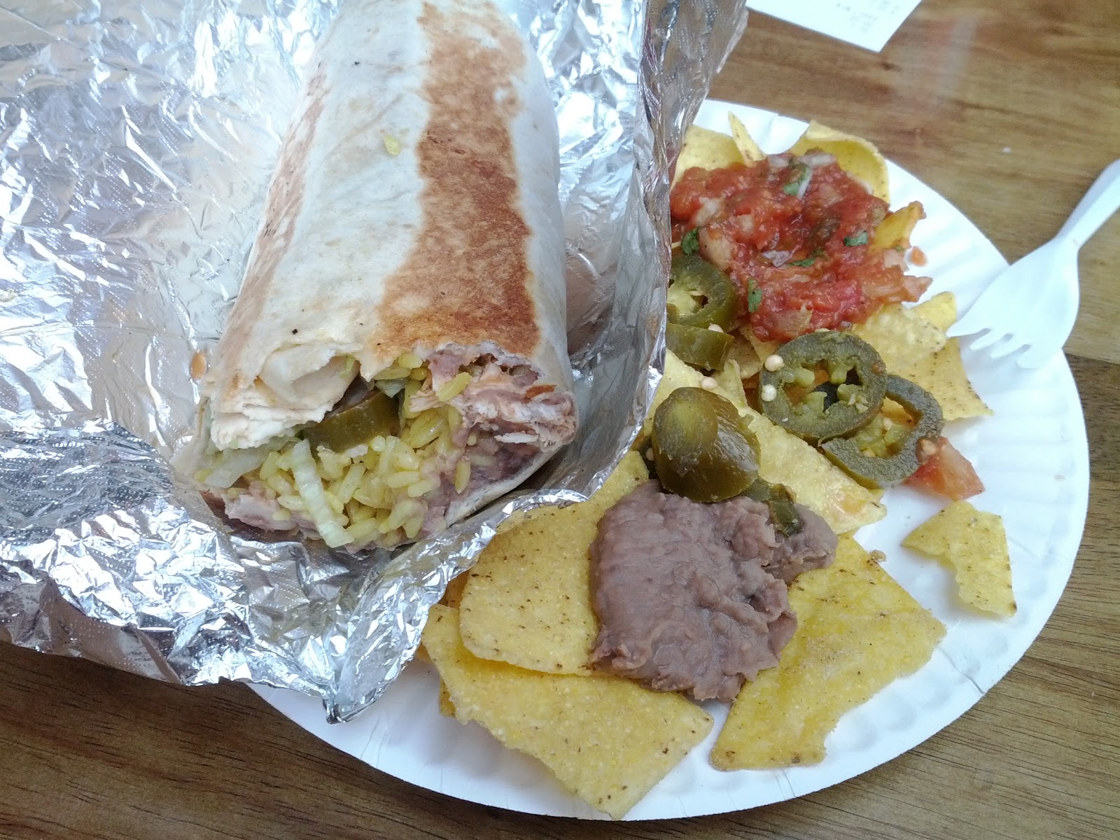 YummyMiam où manger à Dublin: Le burrito du Epicurean Food Hall